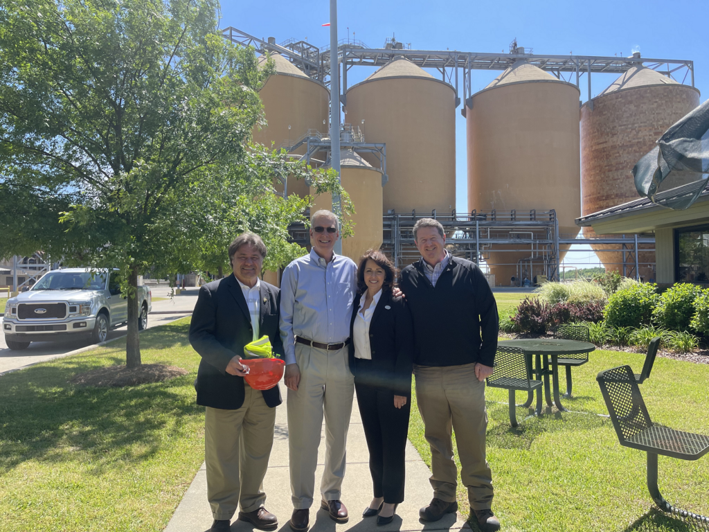 Congressman Tom Rice Visits Domtar’s Marlboro Mill