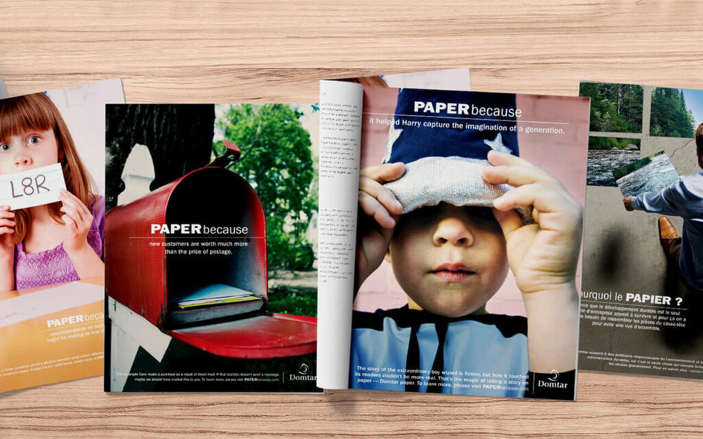 Print Ads - Domtar