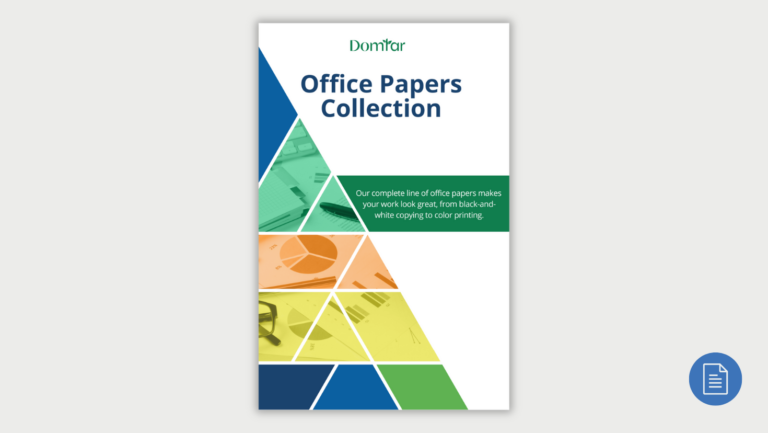 The Collection of Domtar Office Papers Brochure - Domtar