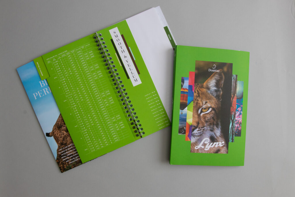 Introducing...the New Lynx® Swatchbook - Domtar