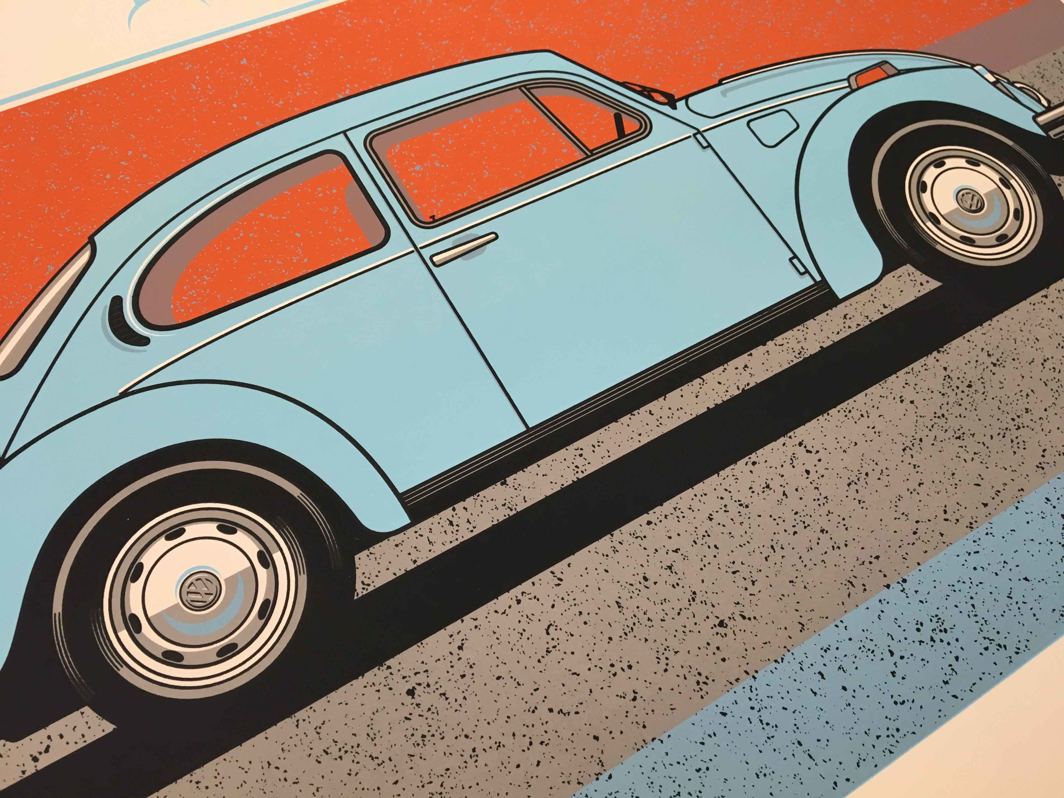 Volkswagen Beetle Self Promotion Poster - Domtar