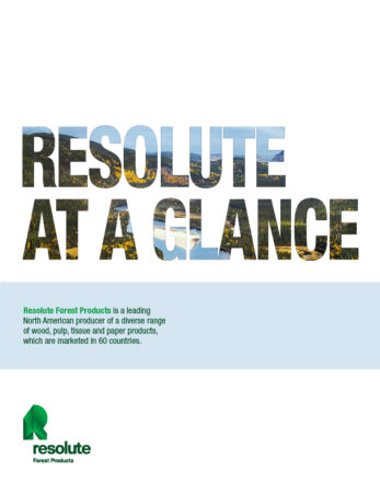 Le dernier dépliant de Resolute raconte une histoire plus importante ...